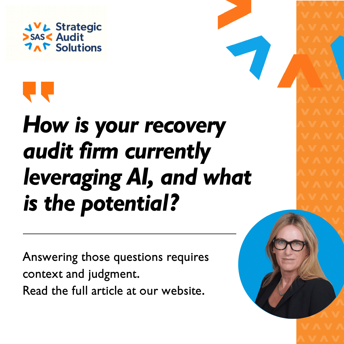 AI Can Accelerate Recovery Audits. It Can’t Replace Judgment ...